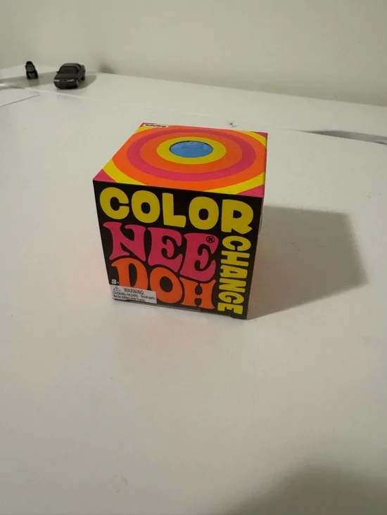 Needoh | Toys | Needoh Color Change Groovy Glob Ball Blue New | Poshmark